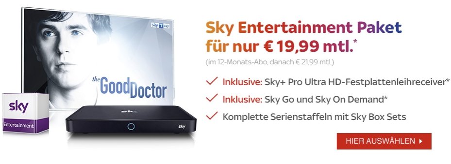 Sky Box Sets - Was ist das? Inhalte, Preise, Empfang.