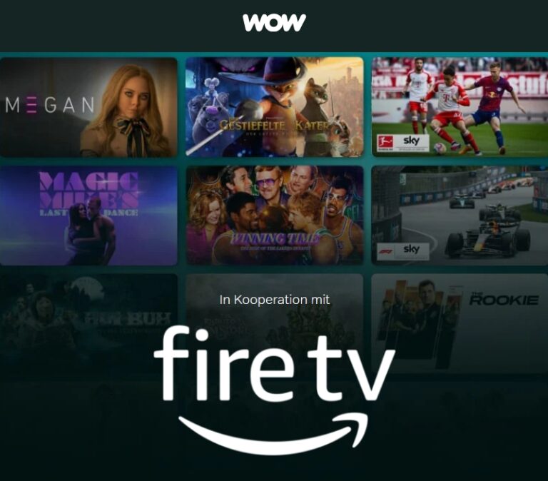 WOW auf Fire TV Stick verfügbar! So geht's